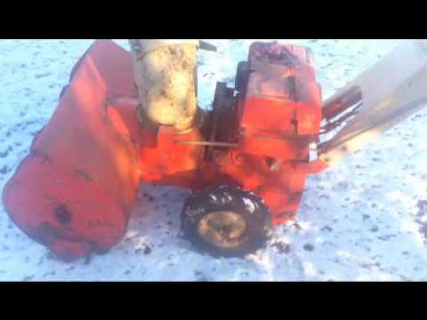Monster snow blower part 1 - YouTube