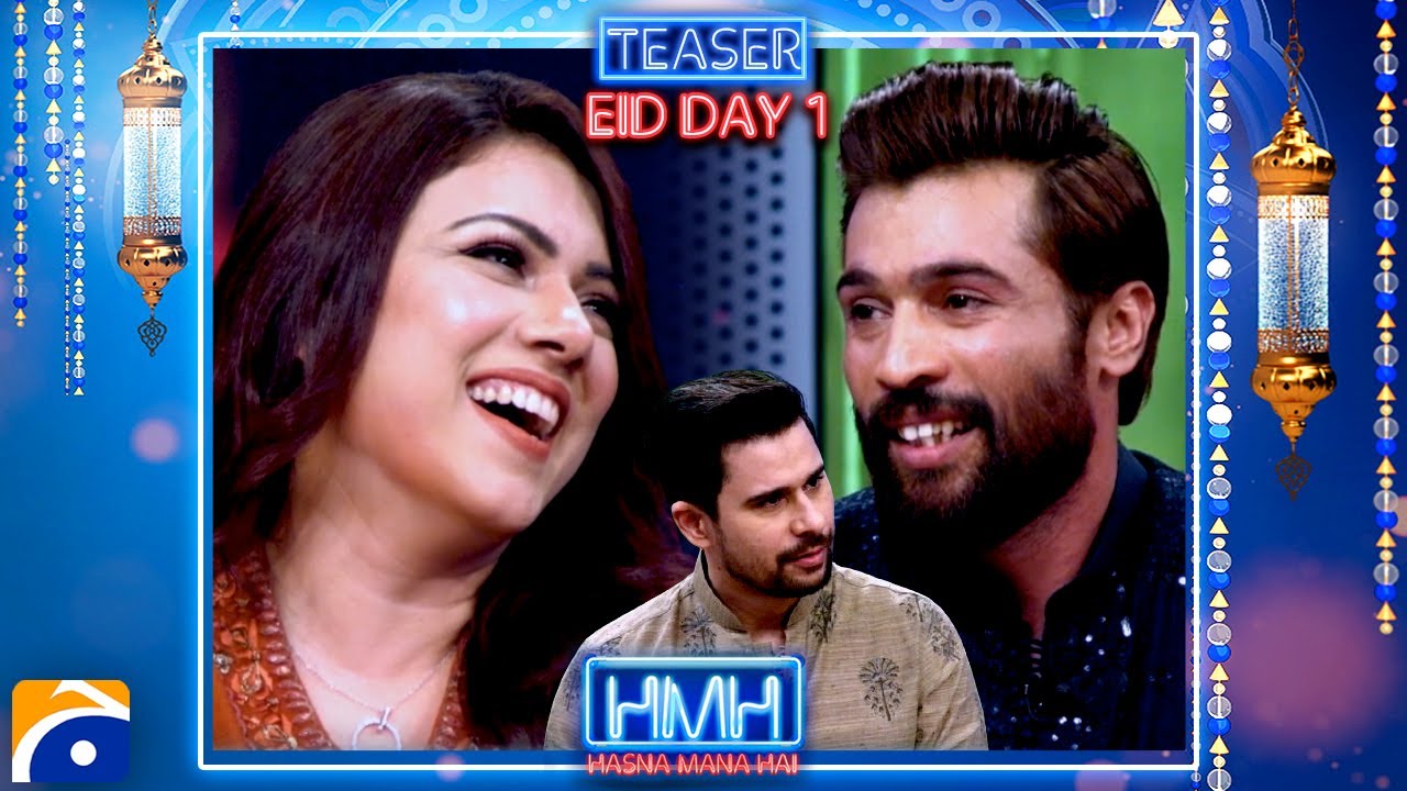 Watch Mr & Mrs M.Amir Hasna Mana Hai with Tabish Hashmi this Eid ul ...