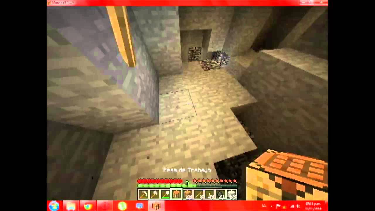 Minecraft: Minando con Steve; Parte 2 - YouTube