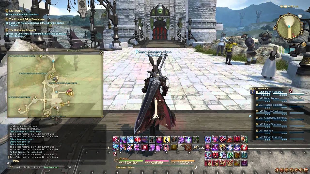 Final Fantasy XIV 3.1 - First Time Void Ark with FC! - YouTube