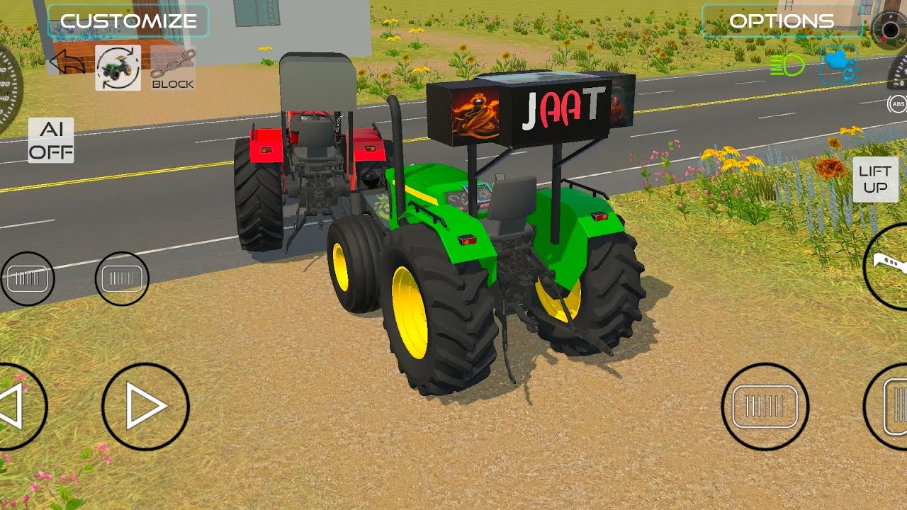 jaat trotter driving game || Indian vehicles simulator 3d || ट्रैक्टर ...