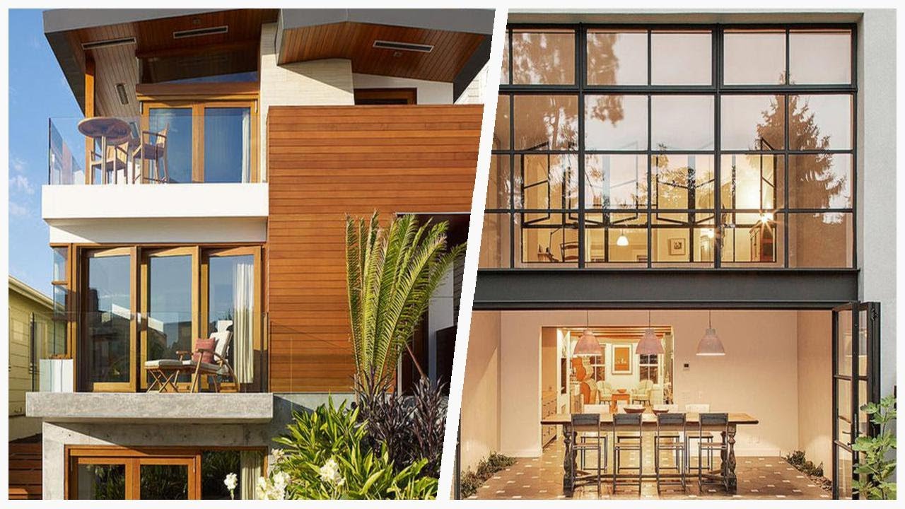 75 Mid-sized House Exterior Design Ideas You'll Love 🔴 - YouTube