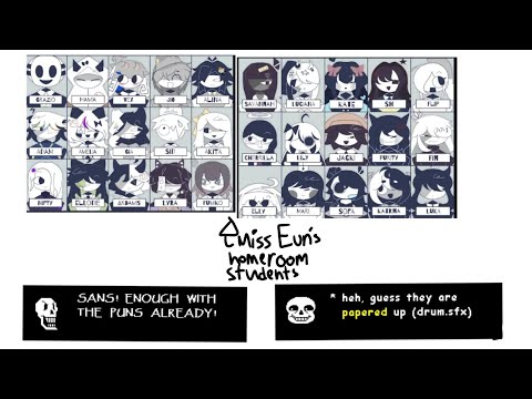 FPE: Meet Miss Eun's students! (Fundamental Paper Education x Undertale ...