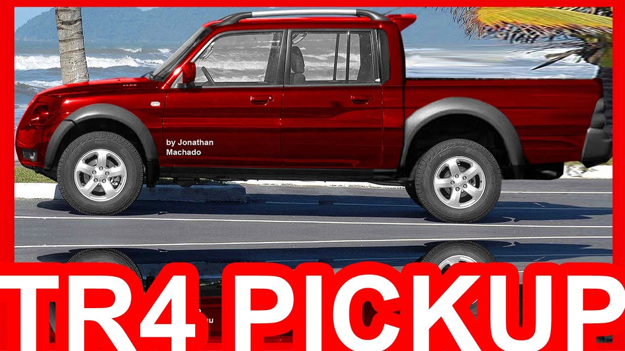 PHOTOSHOP Mitsubishi Pajero TR4 Pickup #PAJERO - YouTube