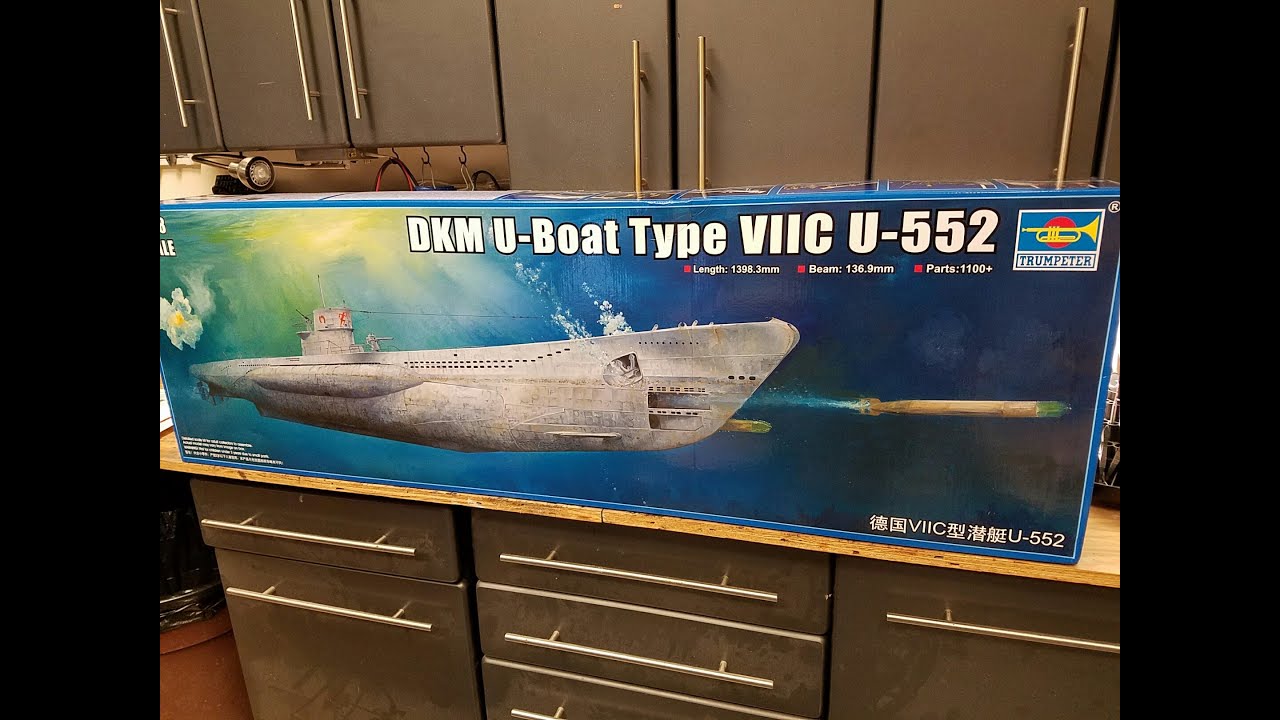 Trumpeter Type VII Kit Review by the Nautilus Drydocks - YouTube