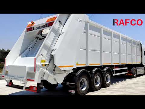 RAFCO - Compactor Trailers - YouTube
