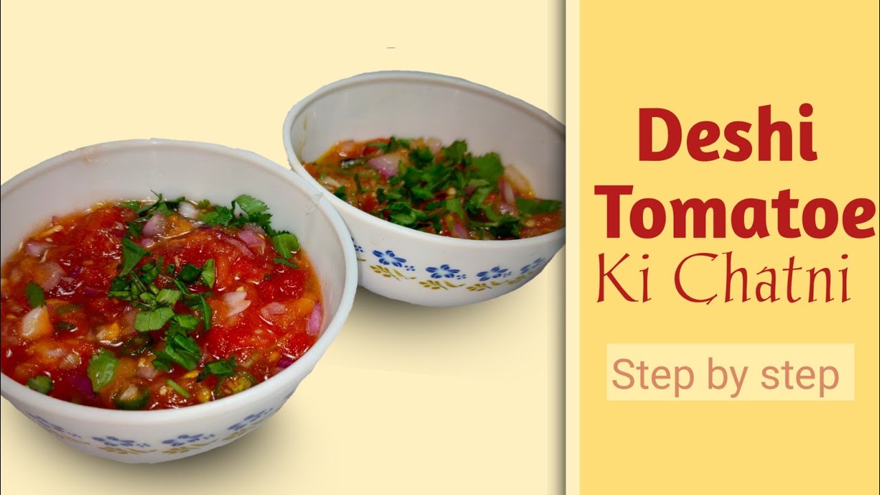 Tamatar ki Chatni in Desi style - Famous chatni recipe - YouTube