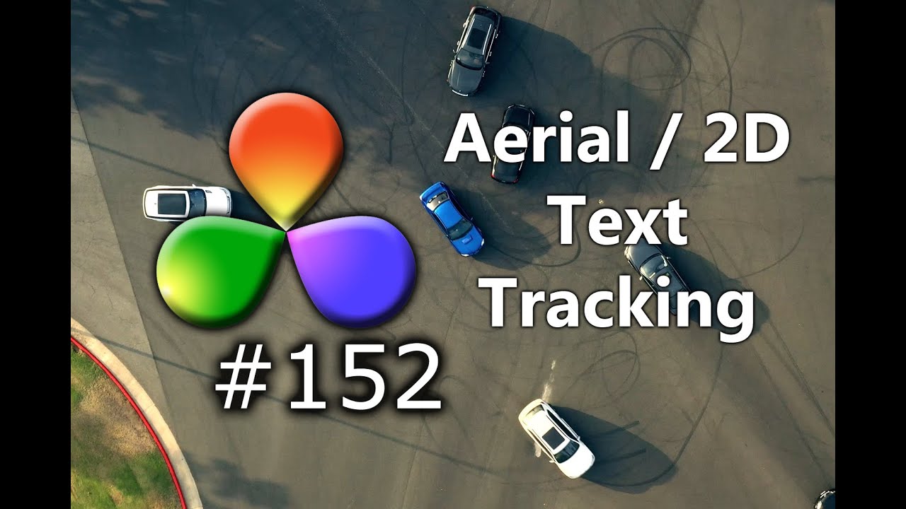 DaVinci Resolve Tutorial: How to Track Text in an Aerial or 2D Video ...