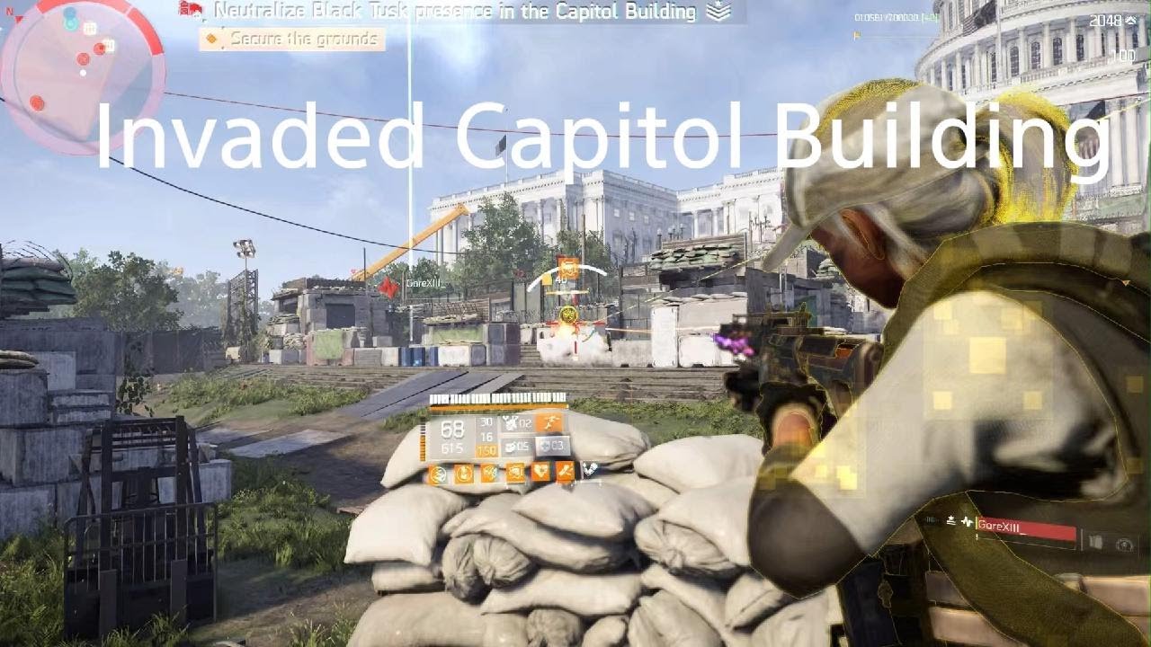 Tom Clancy's The Division 2 | Invaded Capitol Building Mission | Golden ...