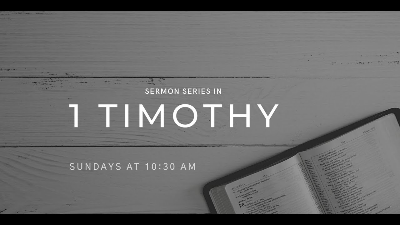 1 Timothy 3:1-3 (Qualifications for Spiritual Leadership Part 1) - YouTube