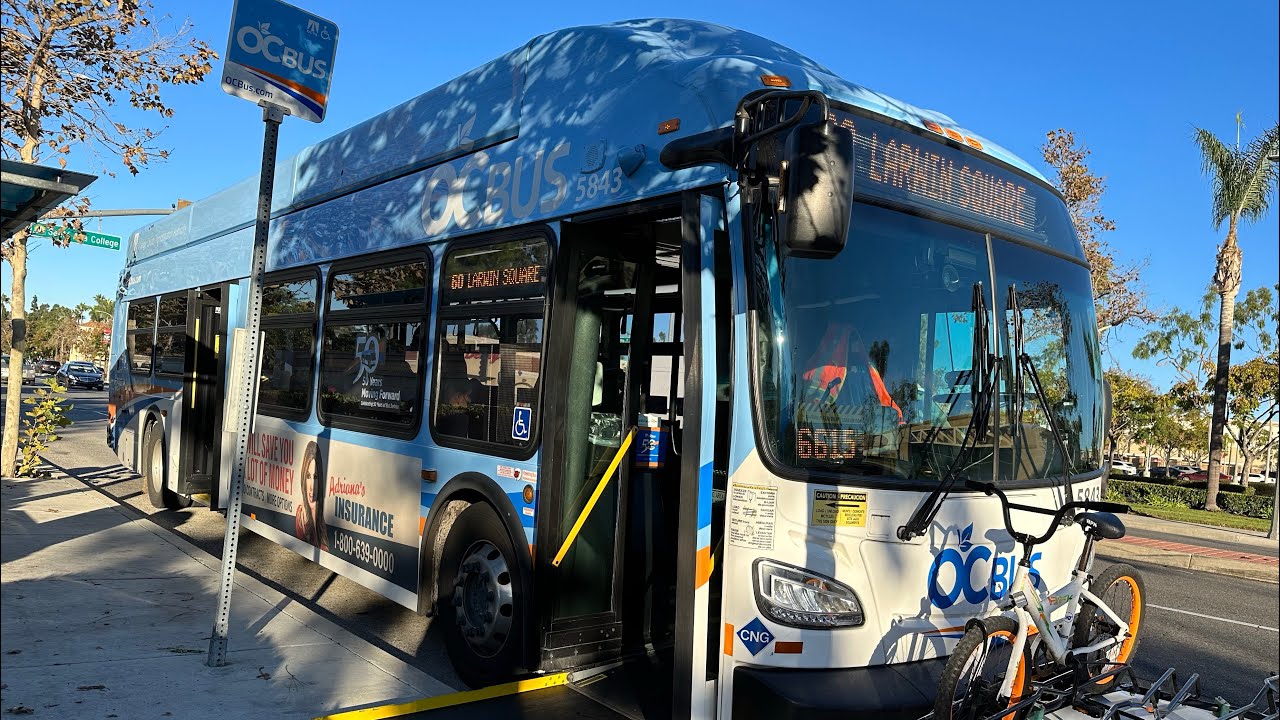 OCTA 2016 New Flyer XN40 #5843 - YouTube