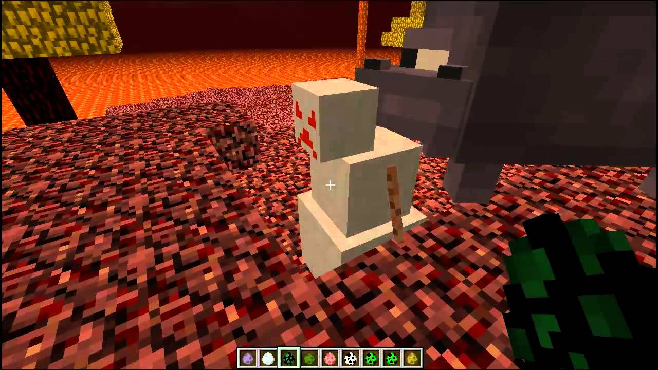 Evil Minecraft- The Nether, Lava Boats, and Mobs - YouTube