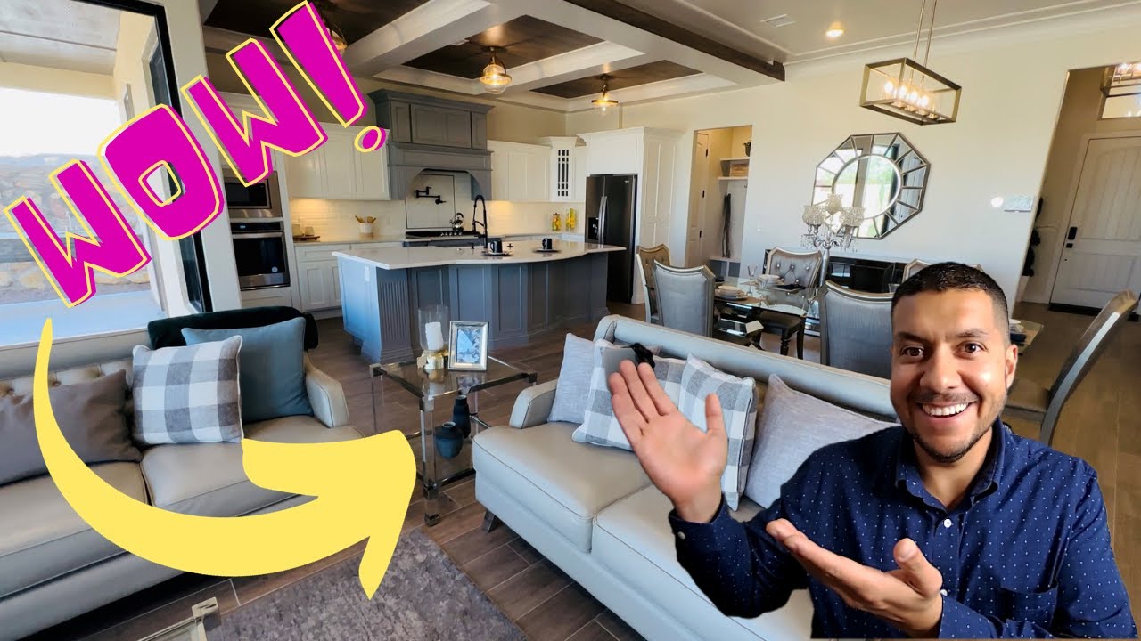 NEW CONSTRUCTION HOME TOUR | THE SALMA | BY ICON HOMES | TEXAS | EL ...