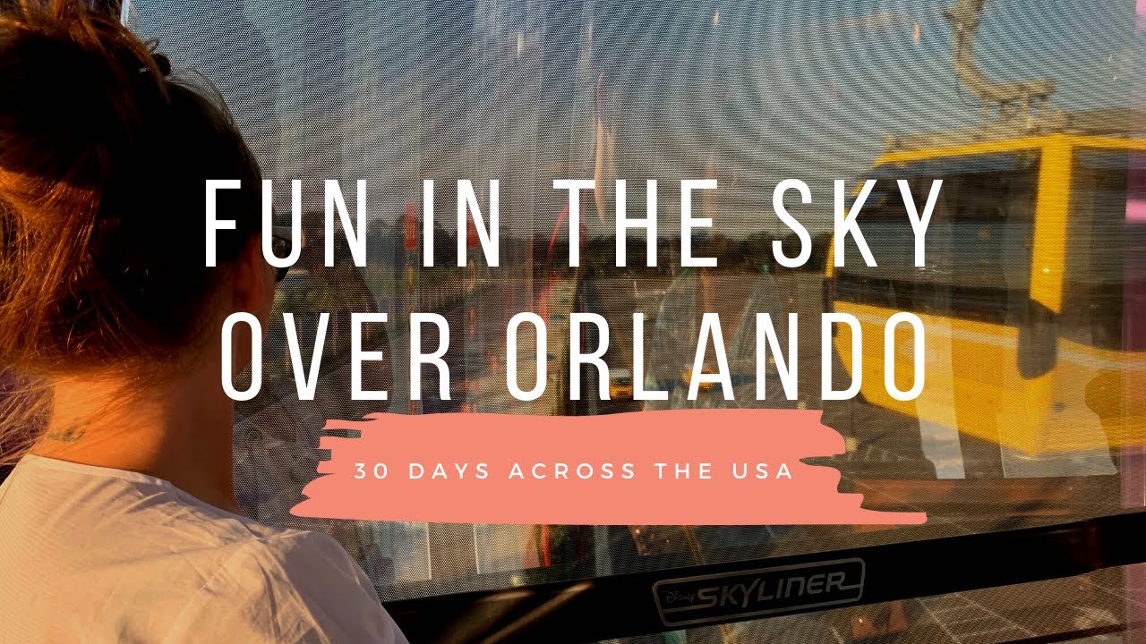 Soaring Over Orlando on The Disney Skyliner & The Starflyer - YouTube