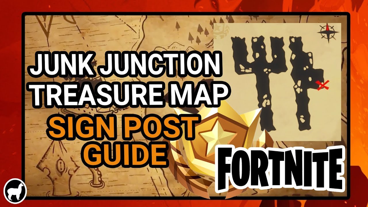 How to Complete Junk Junction Treasure Map | Season 8 Week 10 ...
