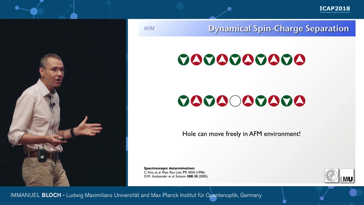 ICAP 2018- Immanuel Bloch - YouTube