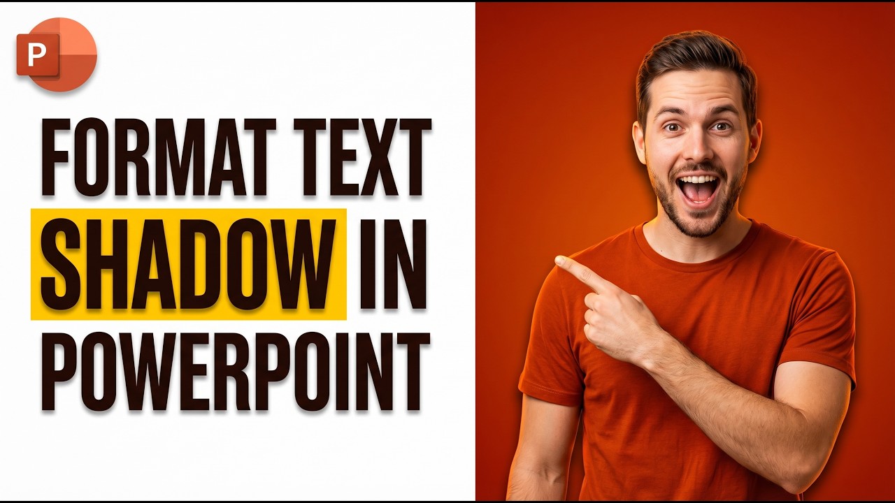 How To Format Text Shadow In PowerPoint (Easy Guide) - YouTube