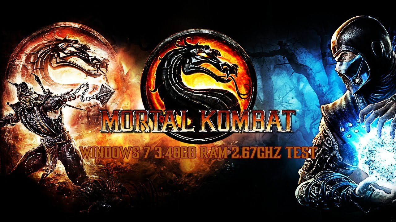 MORTAL KOMBAT KOMPLETE EDITION - WINDOWS 7 3.48GB RAM 2.67GHZ TEST ...