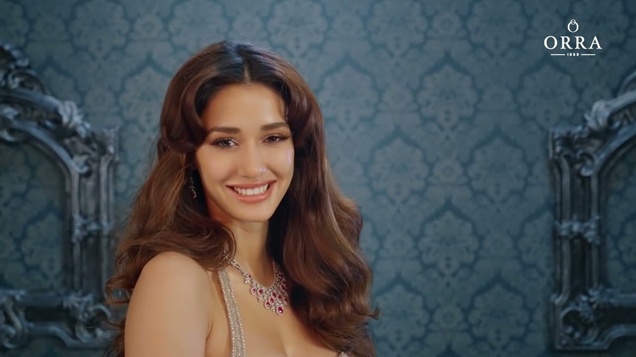 Disha Patani wears the Crown Star Collection by ORRA - YouTube