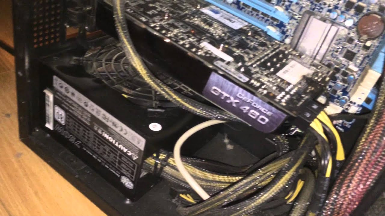 Graphic card GTX 460 went burning while playing BF4 ...