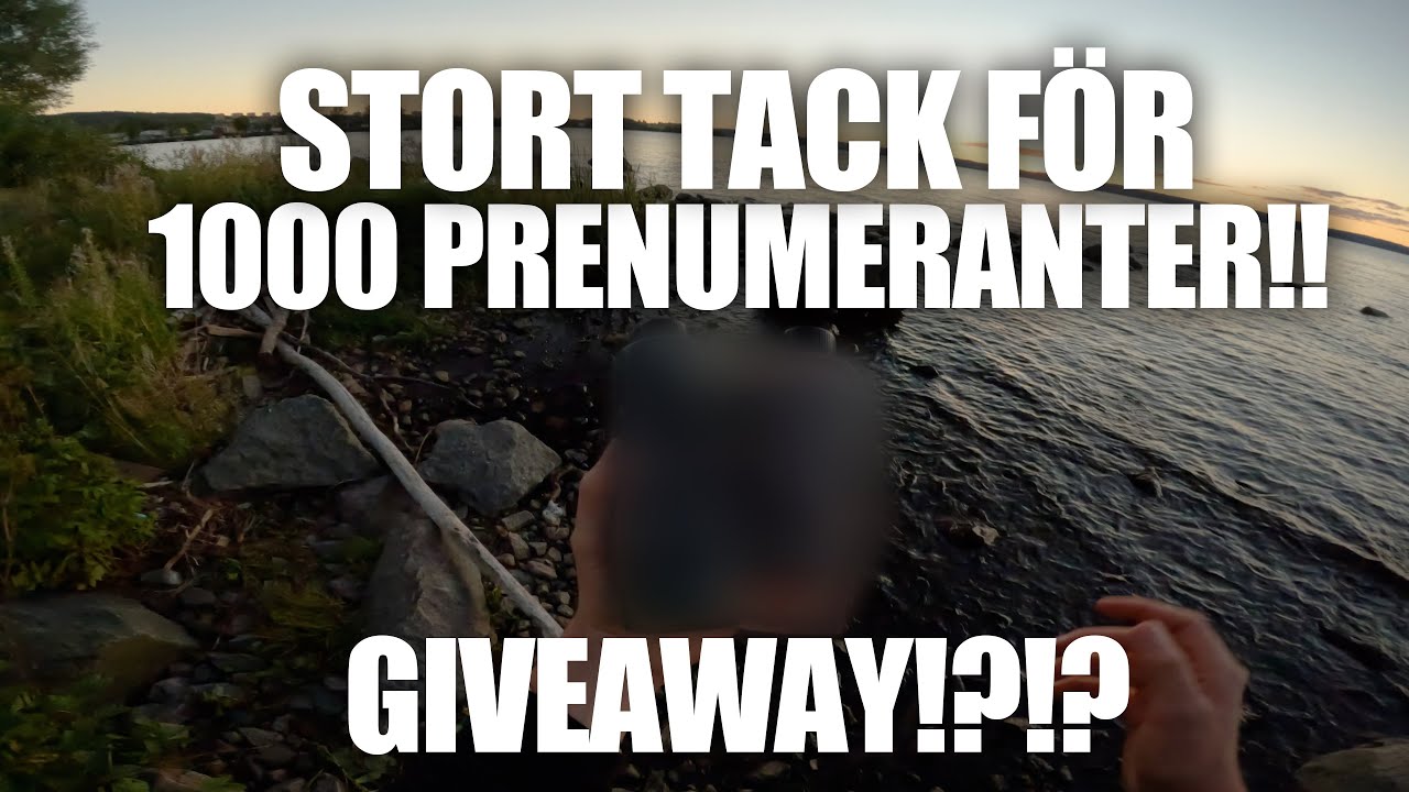 TUSEN TACK FÖR 1000!! - YouTube