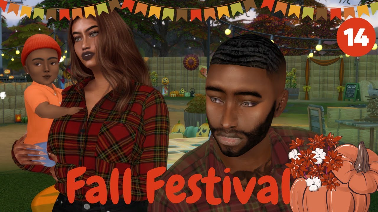 FALL FESTIVAL 🍂🍁The Sims 4|LIVING WITH THE WISE EP. 14 - YouTube