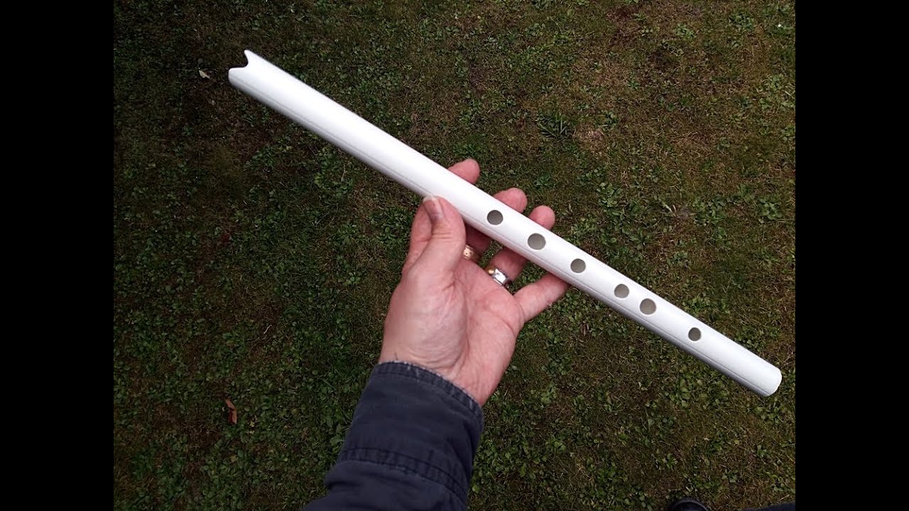 PVC Quena G Major - YouTube