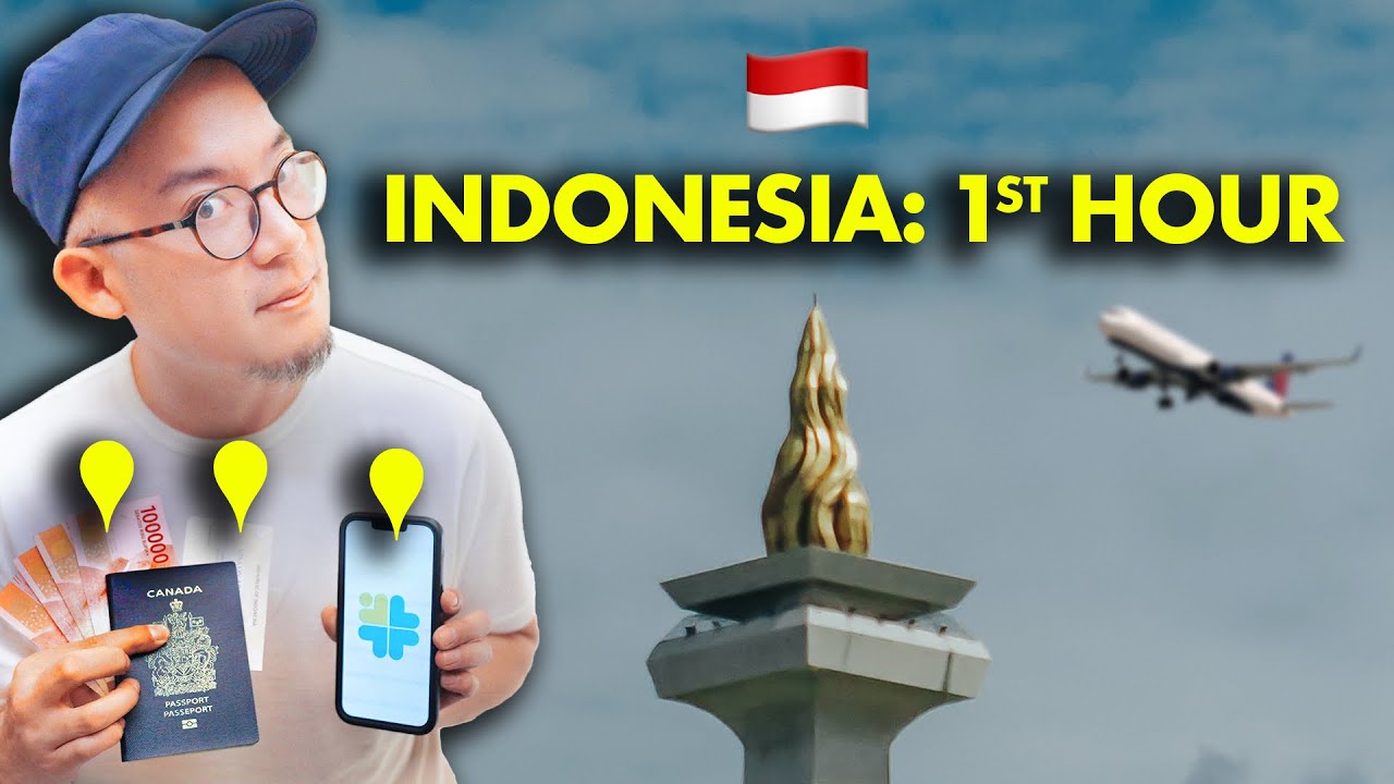 Step-By-Step Guide: Your FIRST HOUR in Jakarta - YouTube