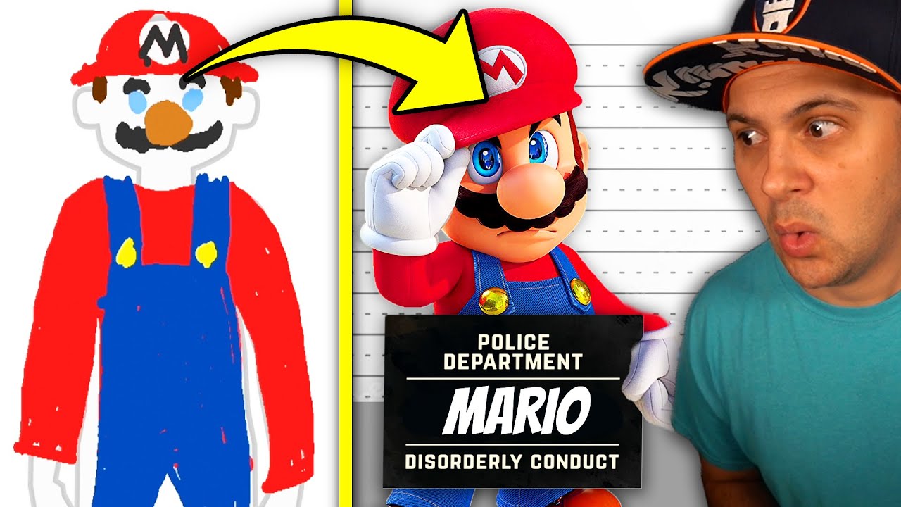 Solving FUNNIEST CRIME CASES with my Drawings in Draw the Criminal ...