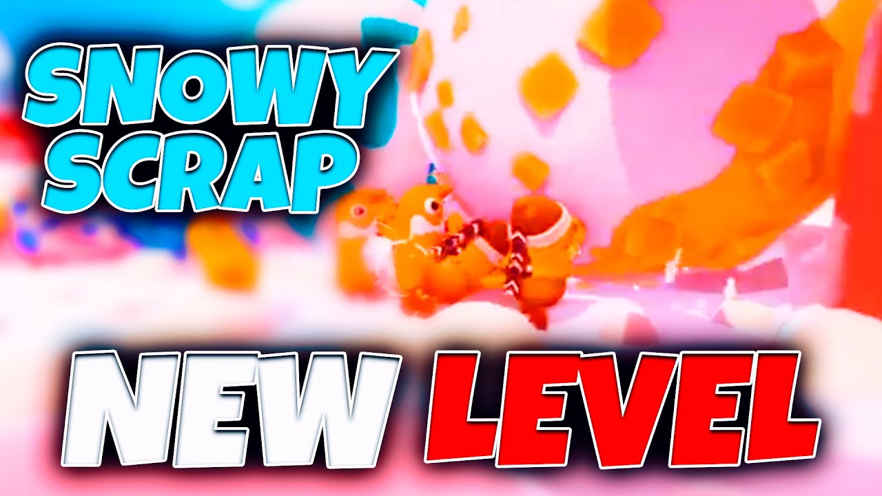 NEW LEVEL* SNOWY SCRAP SEASON 3 FALL GUYS - YouTube