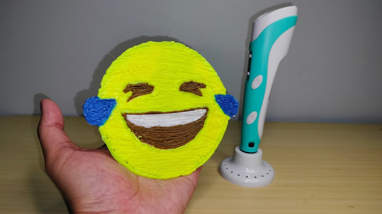 Membuat Mainan Emoji Menggunakan Alat 3D Pen - YouTube