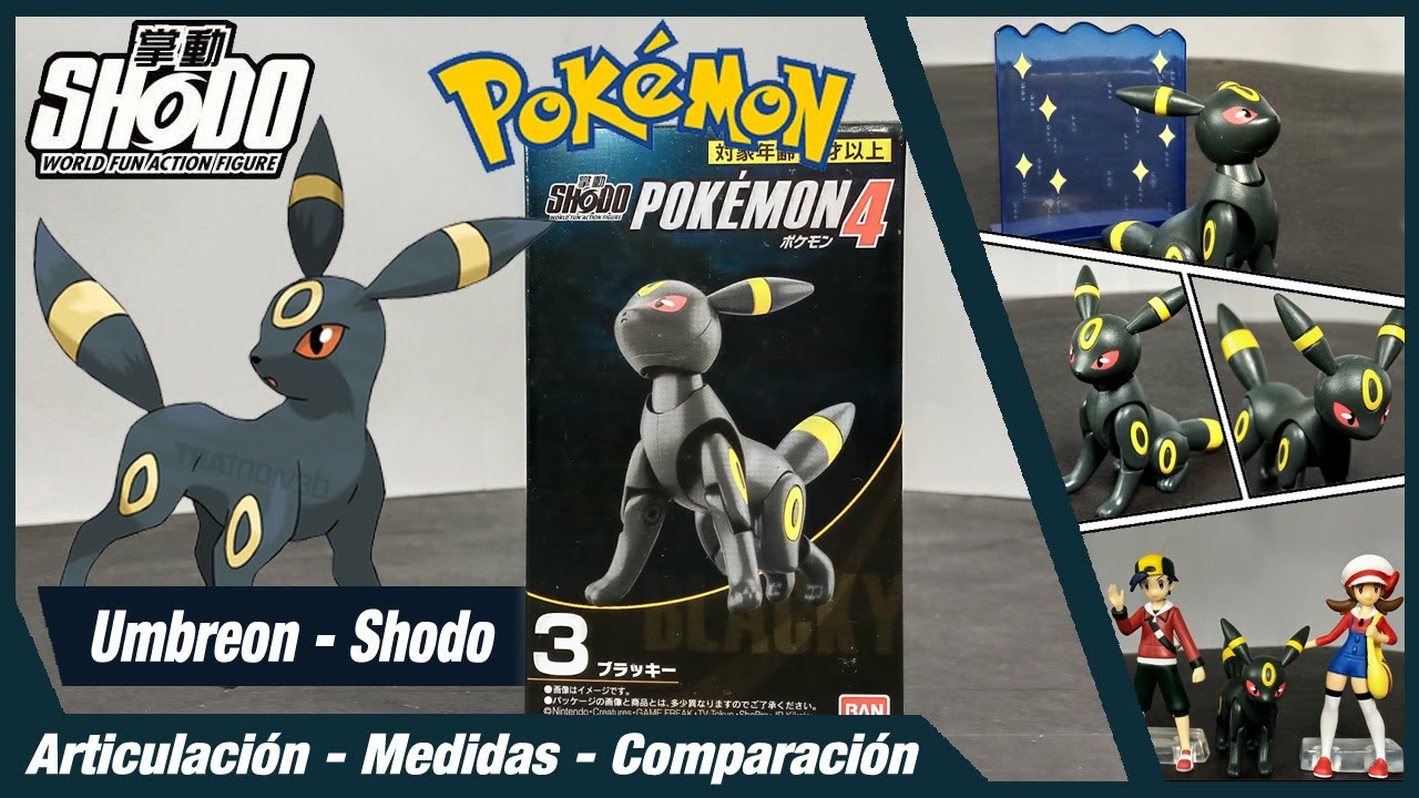Figura de Umbreon | Shodo Wave 4 - YouTube