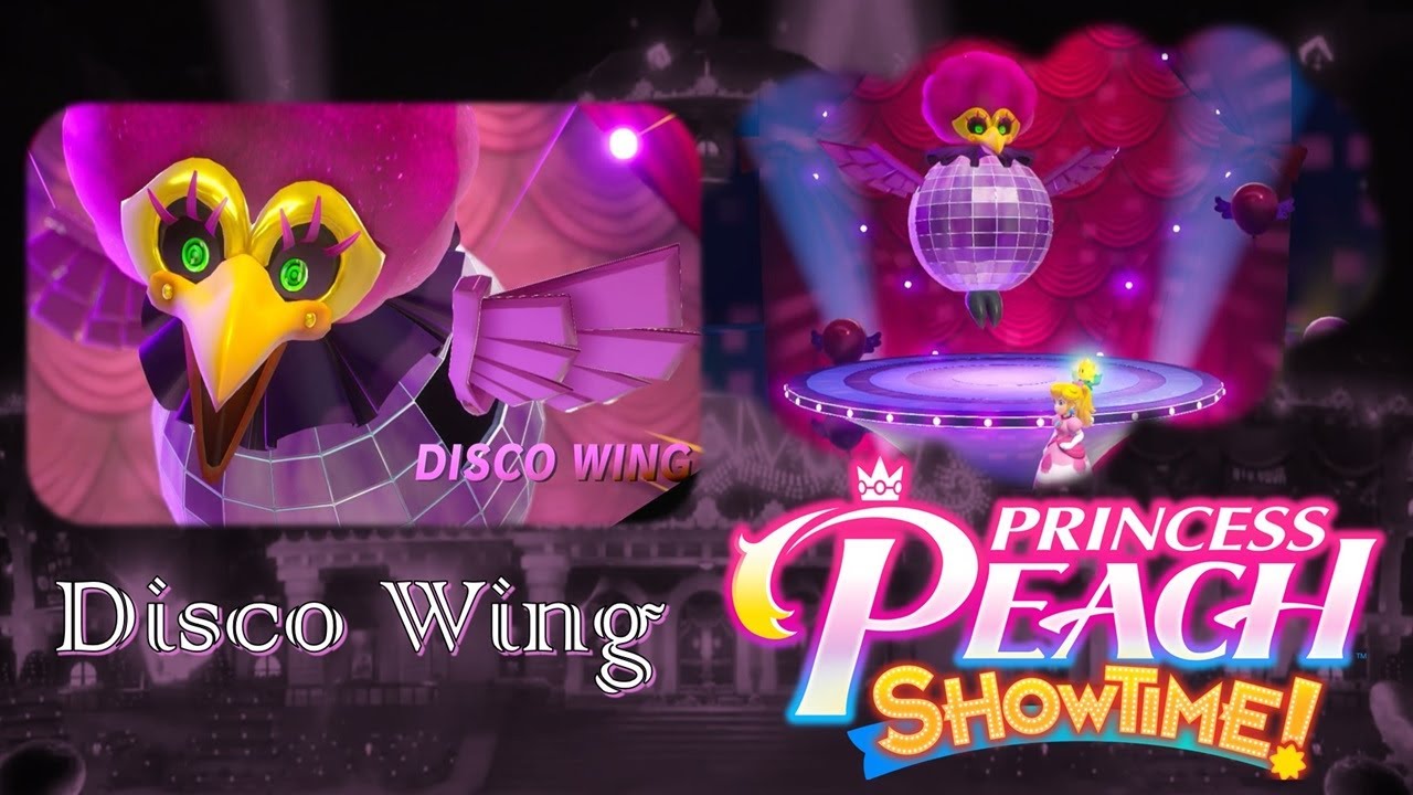 Princess Peach Showtime 4 | Disco Wing | Boss Fight 1 - YouTube