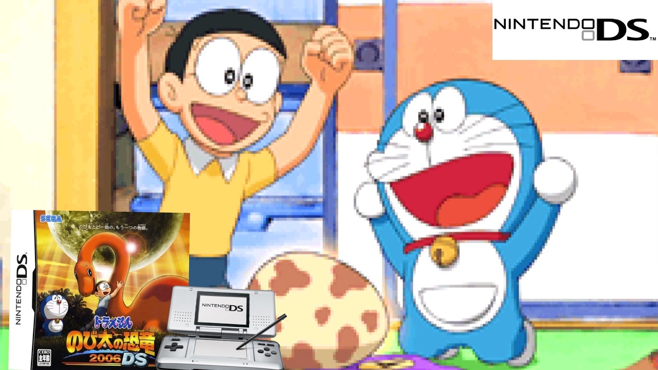 Doraemon: Nobita no Kyouryuu 2006 DS (2006) Nintendo DS Gameplay in HD ...