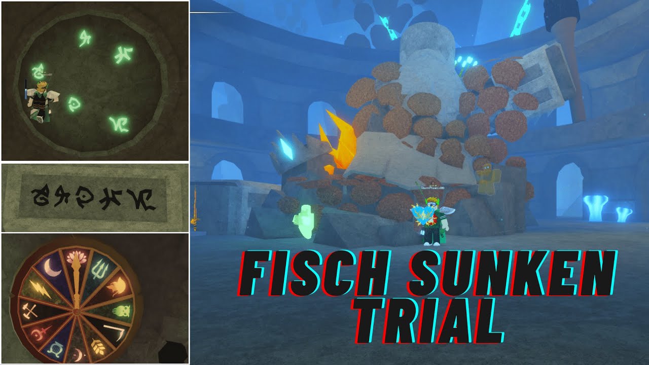 Atlantis Sunken Trial Quick Guide - Fisch | #roblox #fisch - YouTube