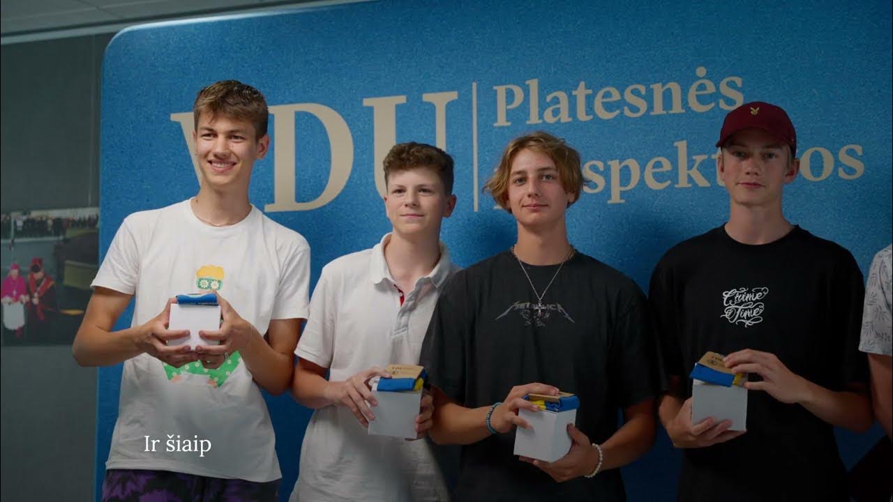 VDU vasaros mokykla 2023 - YouTube