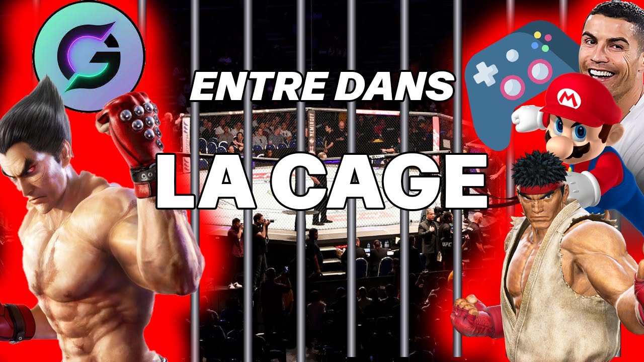 OCTOGONE GAMING : LE JEU VIDÉO EN CAGE ! - YouTube