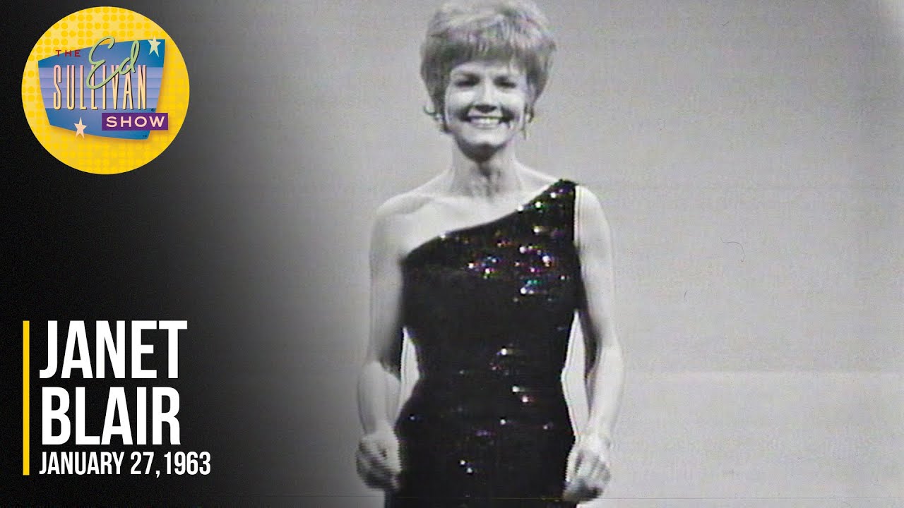 Janet Blair "I Believe In You" on The Ed Sullivan Show - YouTube