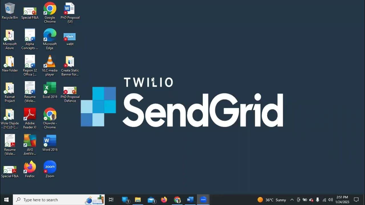 Configure the Ability to Send Emails on Your Website Using SendGrid - YouTube