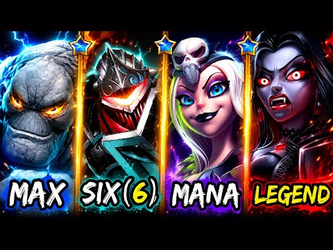 Max 6 🔥 Legendary 🔥 Troops Deck? Castle Crush