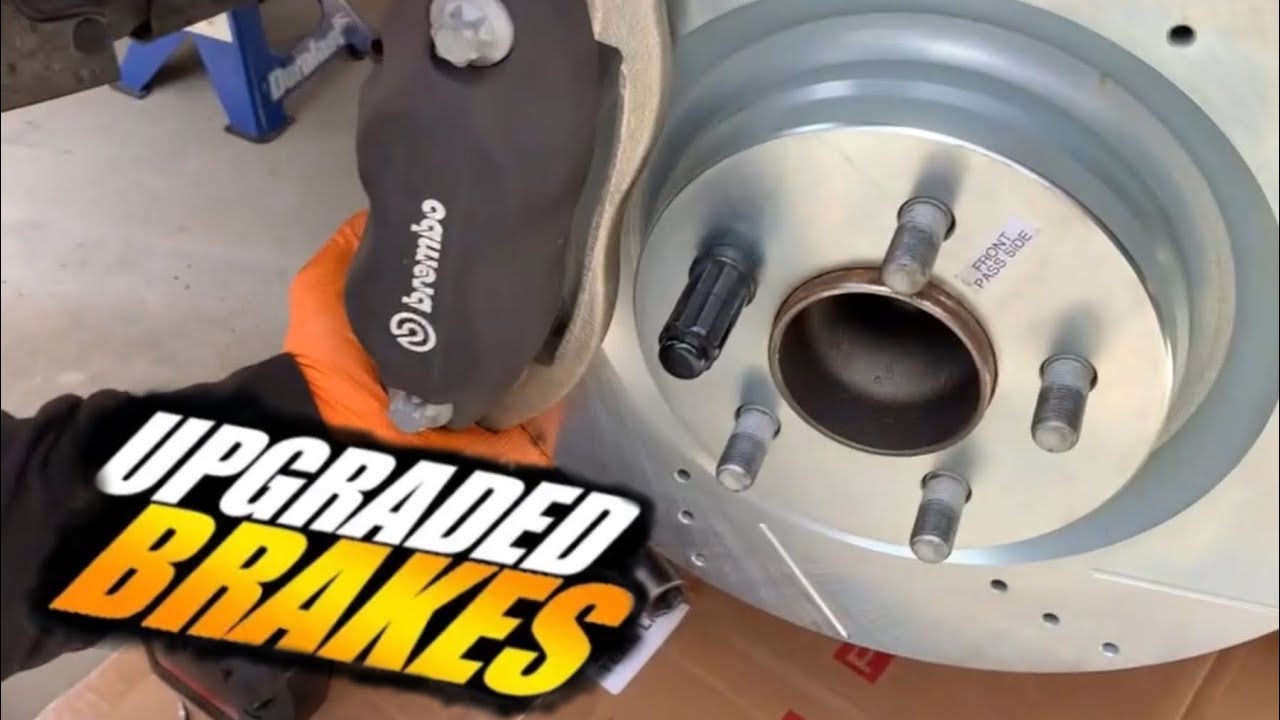 Power stop Extreme brake pads and rotors upgrade and oil charge of my ...