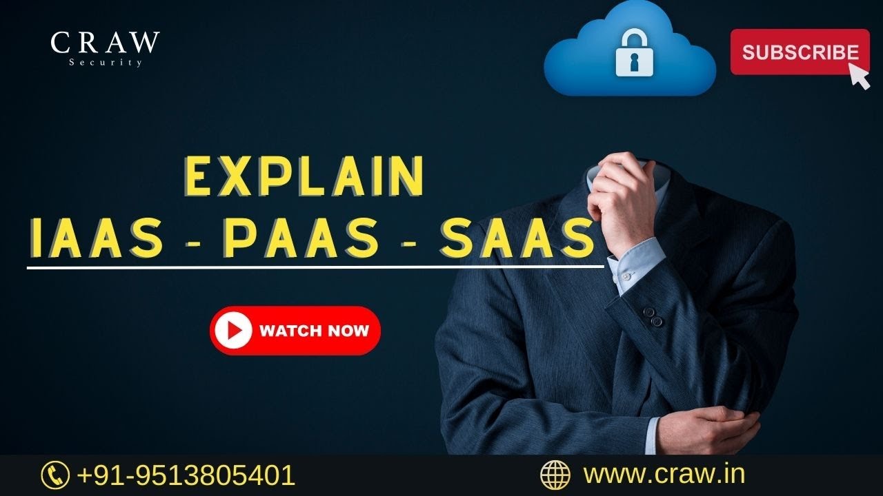 Explain IAAS - PAAS - SAAS | AWS Security | Cyber Security Training in ...