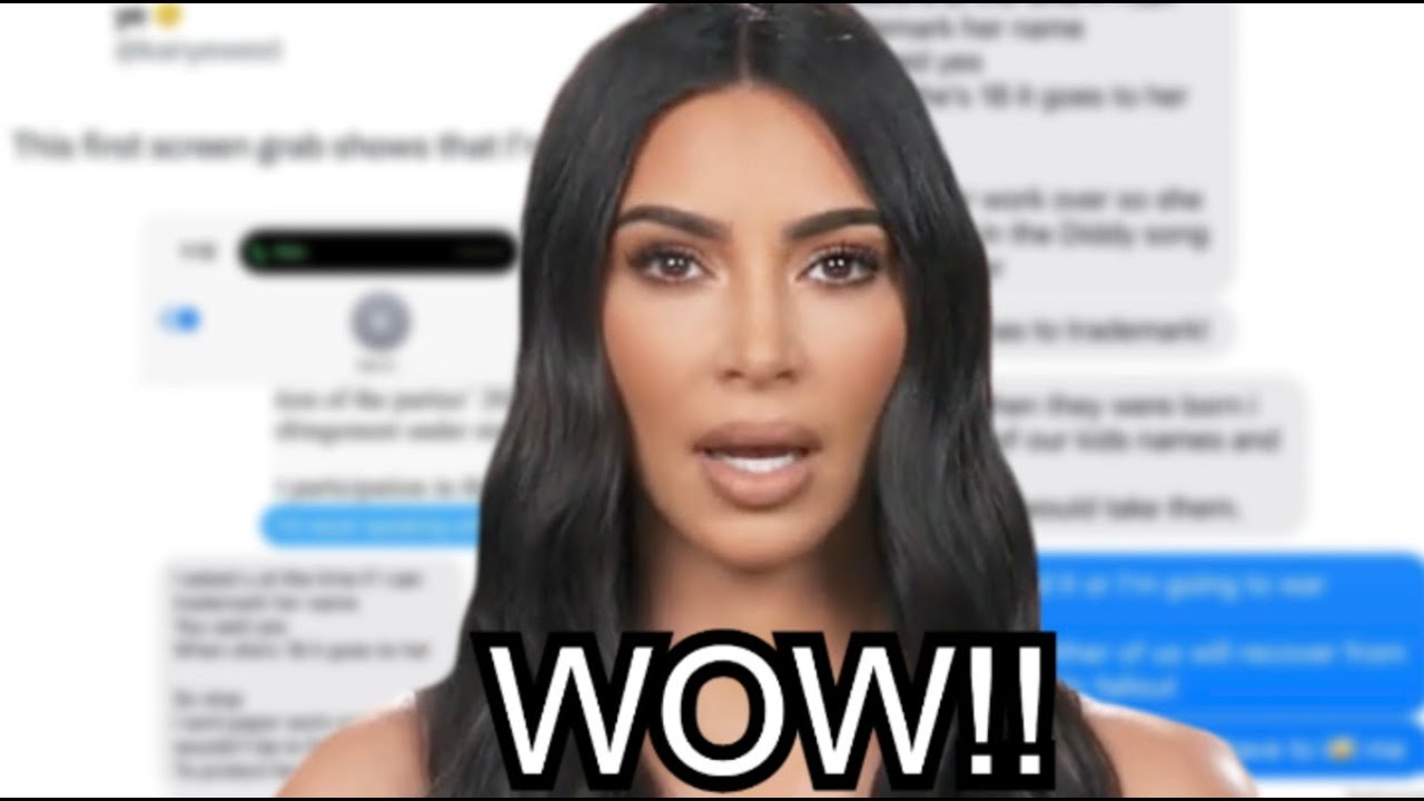 Kanye West Puts Kim Kardashian ON BLAST!!! (New LEAKED Texts!!!!) - YouTube