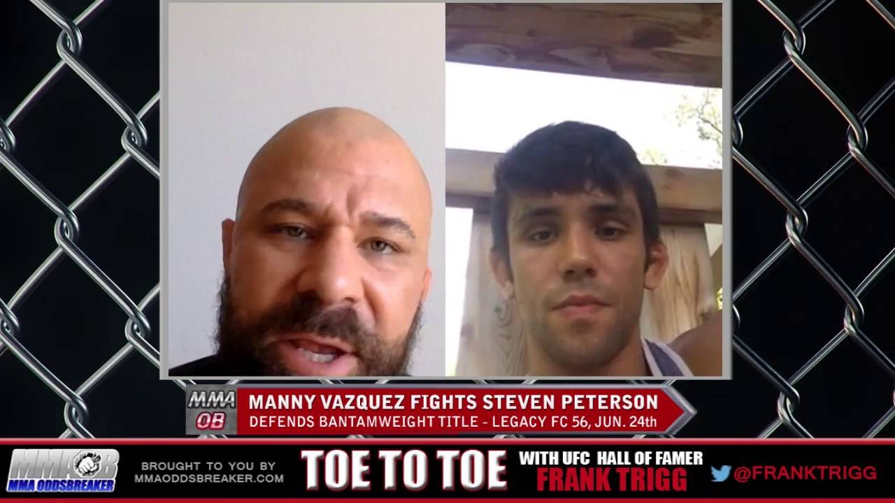 Legacy FC 56's Manny Vasquez: 'I could be called up to the UFC at any ...
