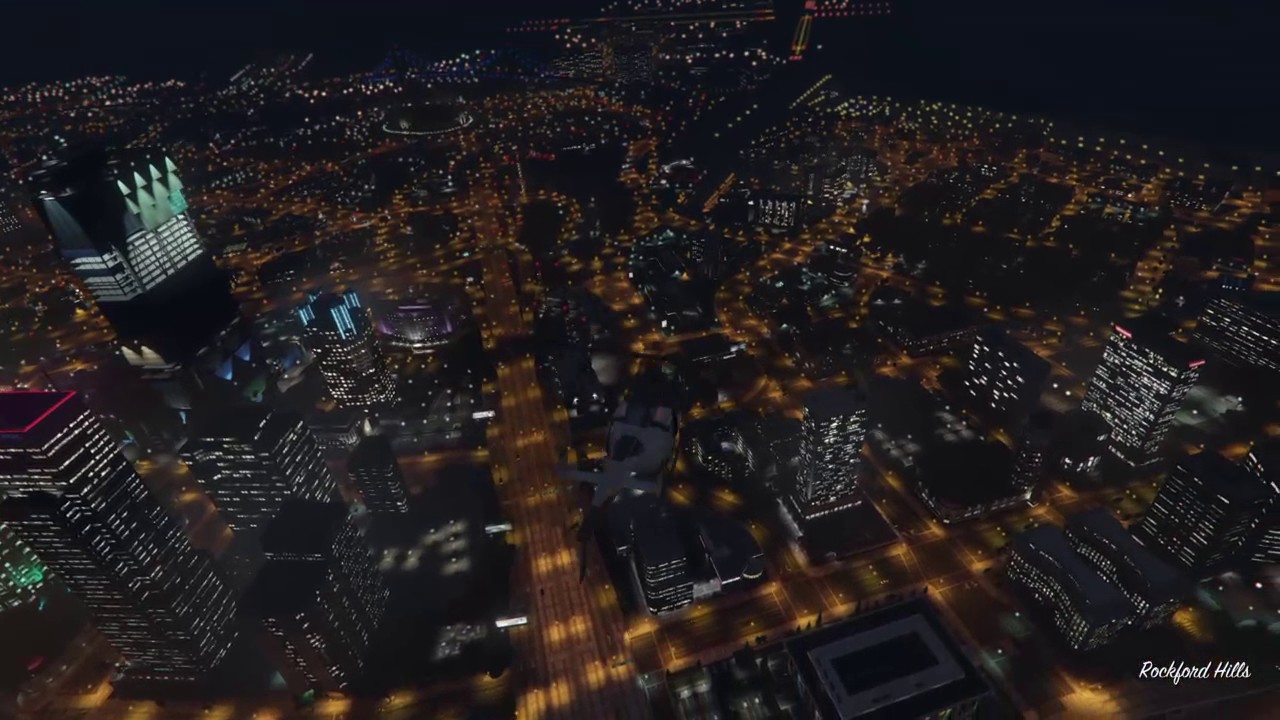 GTA 5 REAL NIGHT VIEW - YouTube