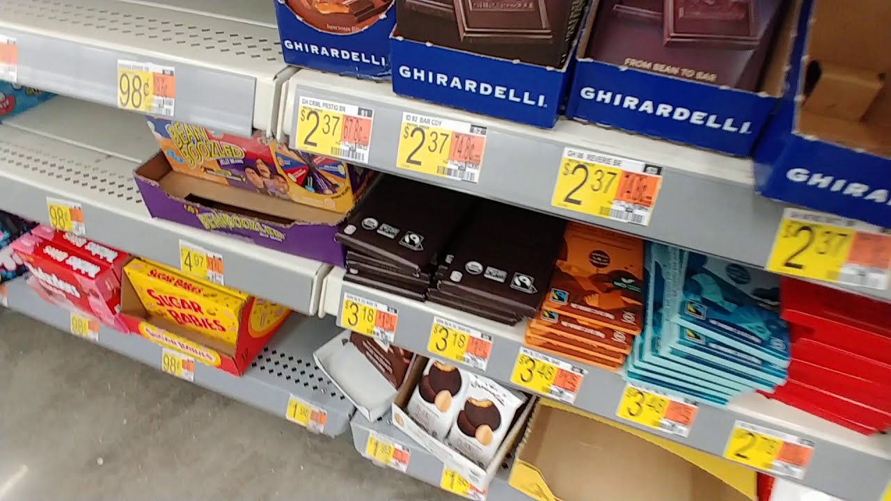Candy Aisle Pt. 5 - Walmart Jan. 2021 - YouTube
