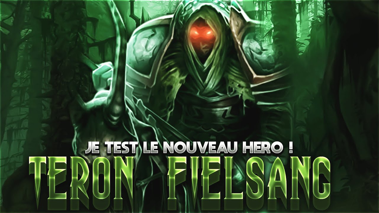 JE TEST LE NOUVEAU HEROS TERON FIELSANG - YouTube
