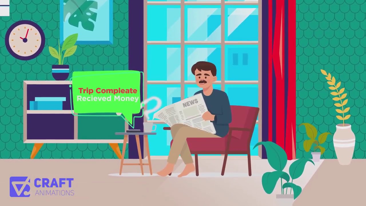 Short Motion Graphics Animation | Craft Animations - YouTube