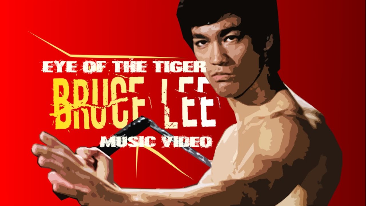 BRUCE LEE EYE OF THE TIGER - YouTube