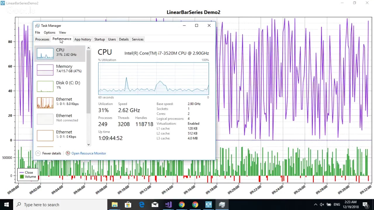 OxyPlot Real-Time Price and Volume Chart Demo - YouTube